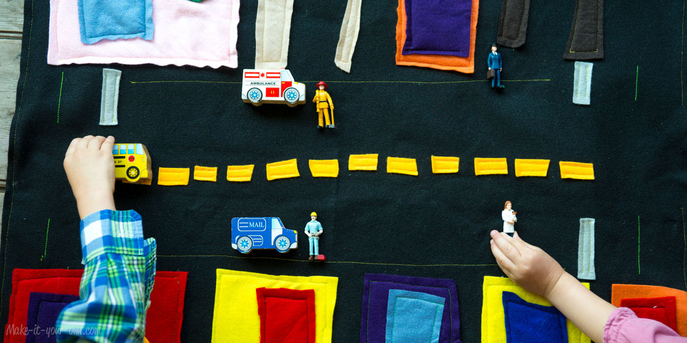» Rainy Day Fun: Kid Designed Playmat