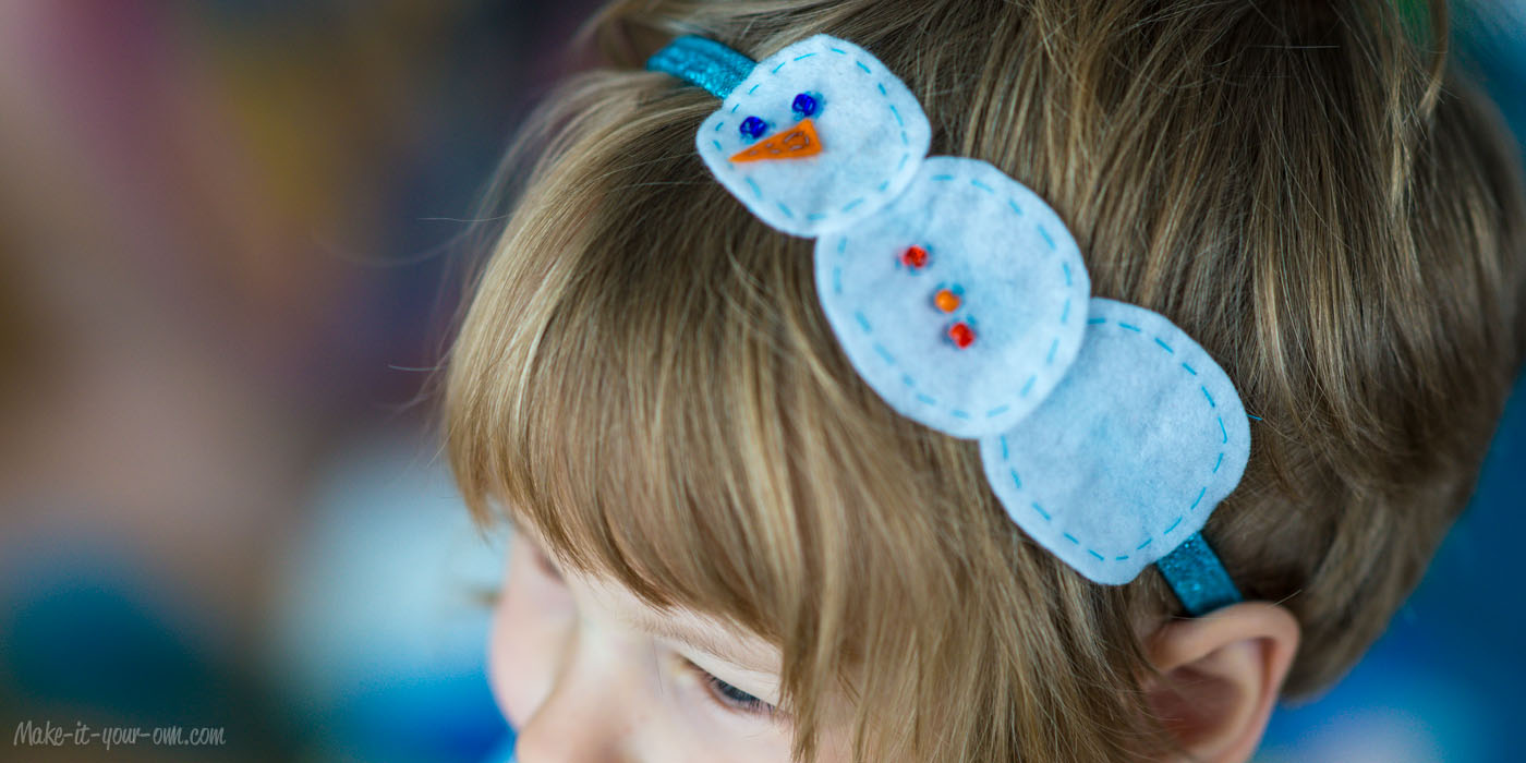 » Silvery Snow: Headband