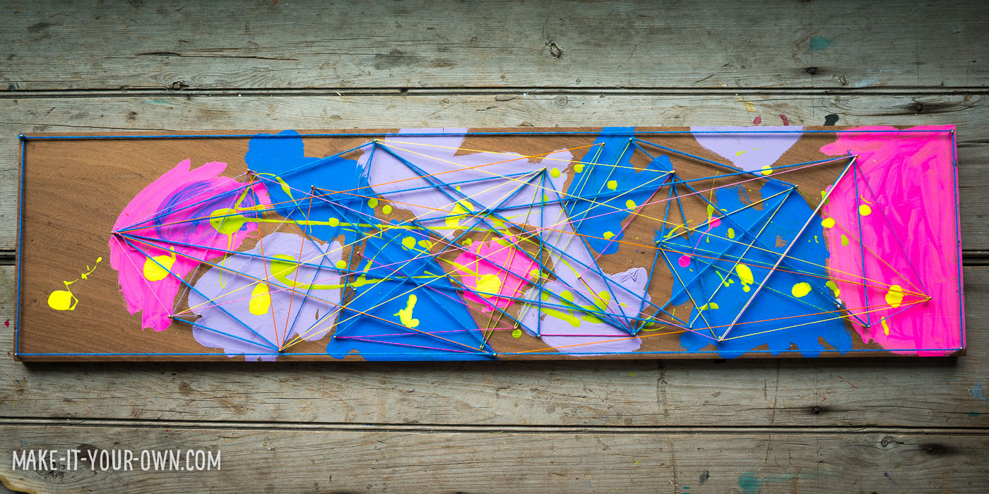 » Valentine’s Day: Pre-school String Art