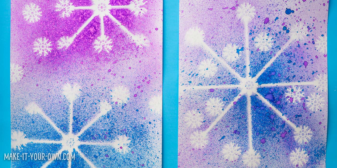 » Negative Image Snowflakes