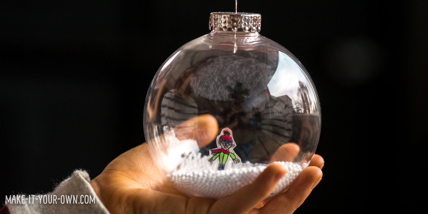 » Snow Globe Shrink Art Ornaments