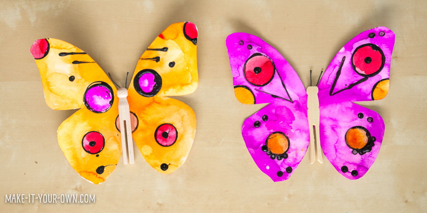 » Watercolour Butterflies