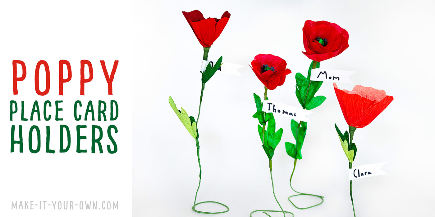 » Poppy Place Card Holders