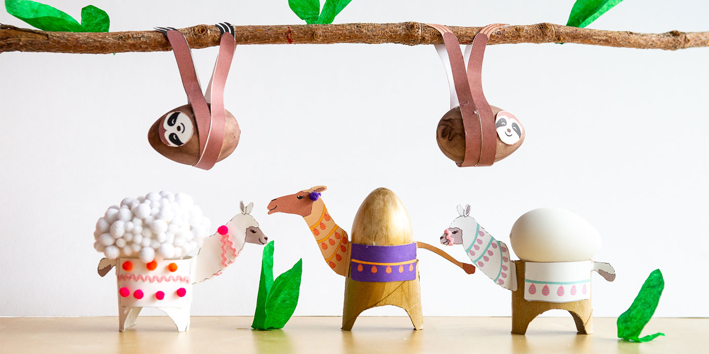 » Animal Easter Eggs