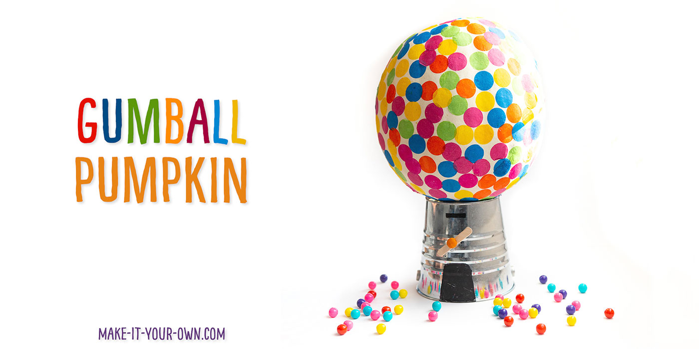 » Gumball Machine No Carve Pumpkin