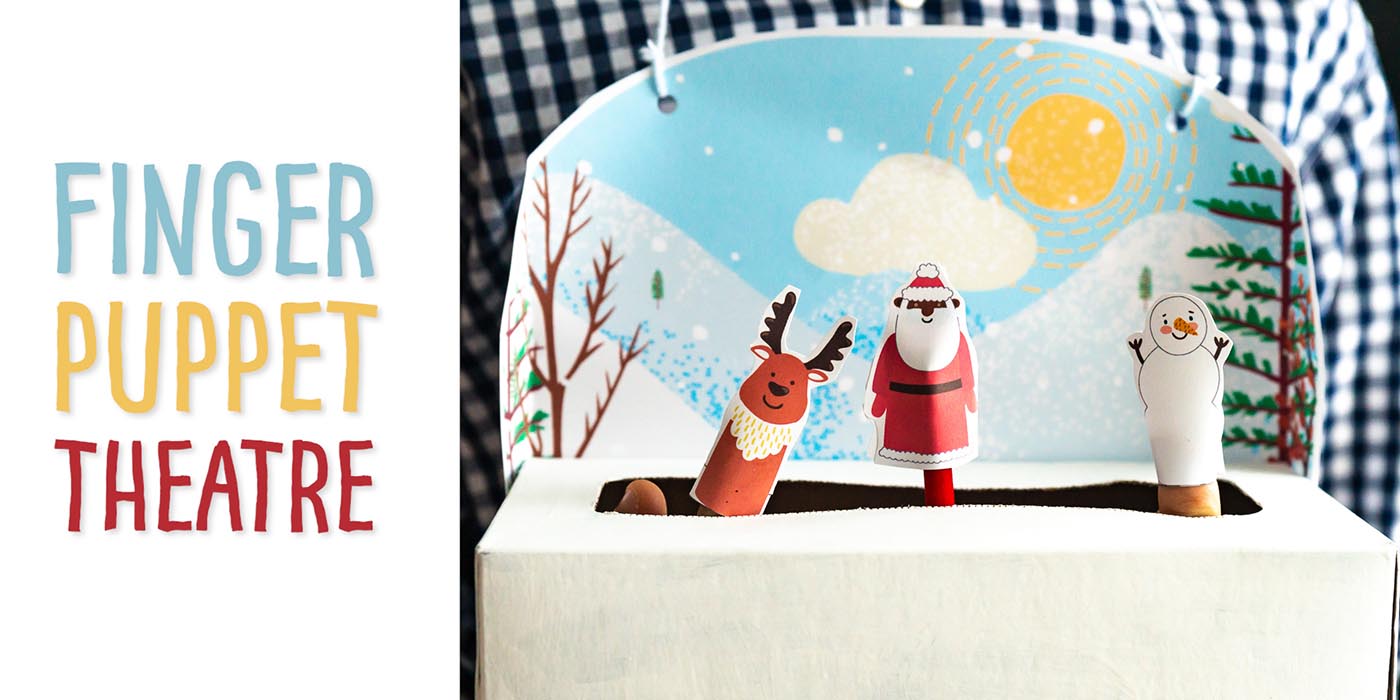 » Christmas Finger Puppets and Tissue Box Theatre